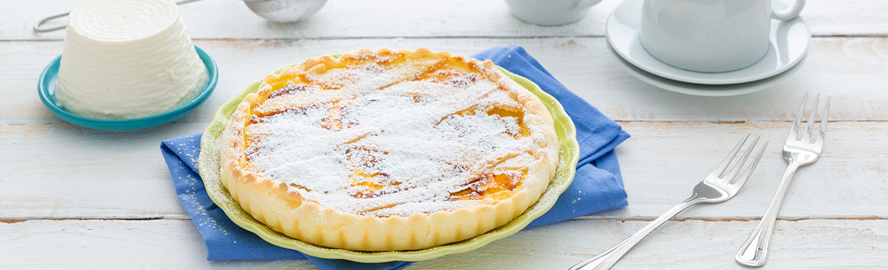 Crostata con Ricotta | Vallelata Mozzarelle e Formaggi Freschi: rendi ...