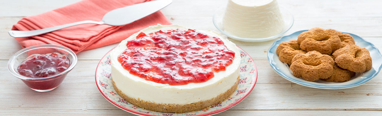 Cheesecake alla Ricotta | Vallelata Mozzarelle e Formaggi Freschi ...
