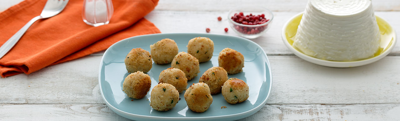 Polpettine di Ricotta | Vallelata Mozzarelle e Formaggi Freschi: rendi ...