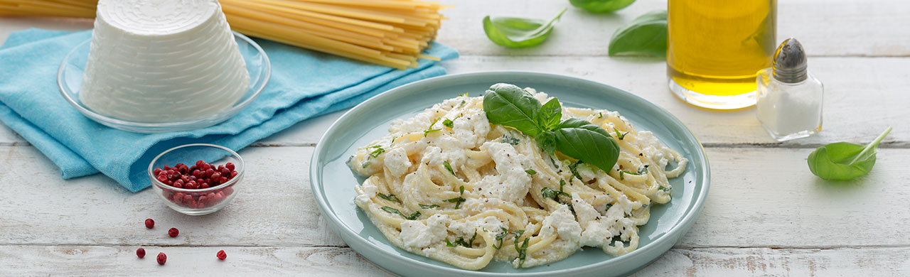 Pasta con la Ricotta | Vallelata Mozzarelle e Formaggi Freschi: rendi ...