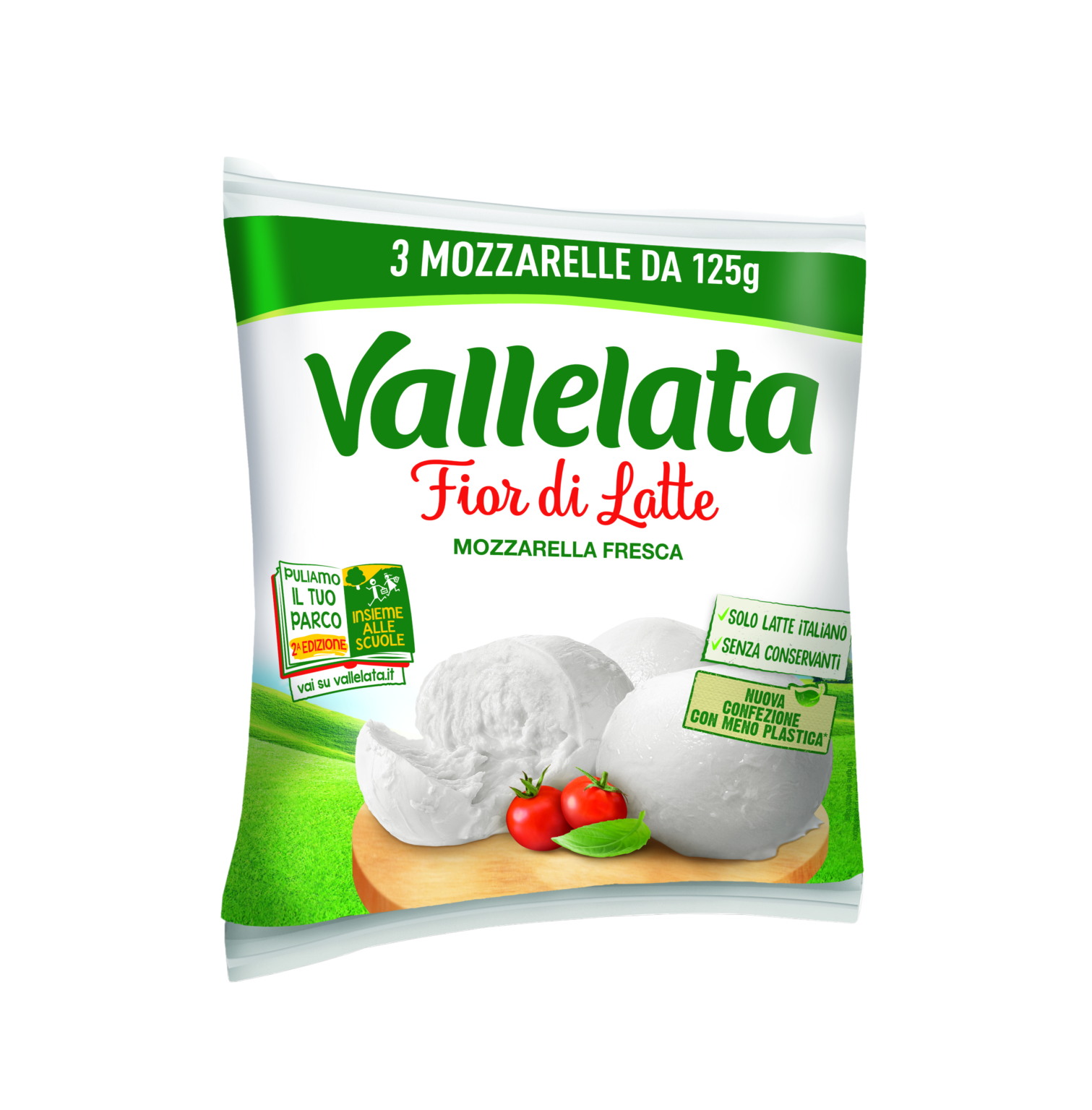 MOZZARELLA FIORDILATTE PALLA | Vallelata Mozzarelle e Formaggi Freschi ...