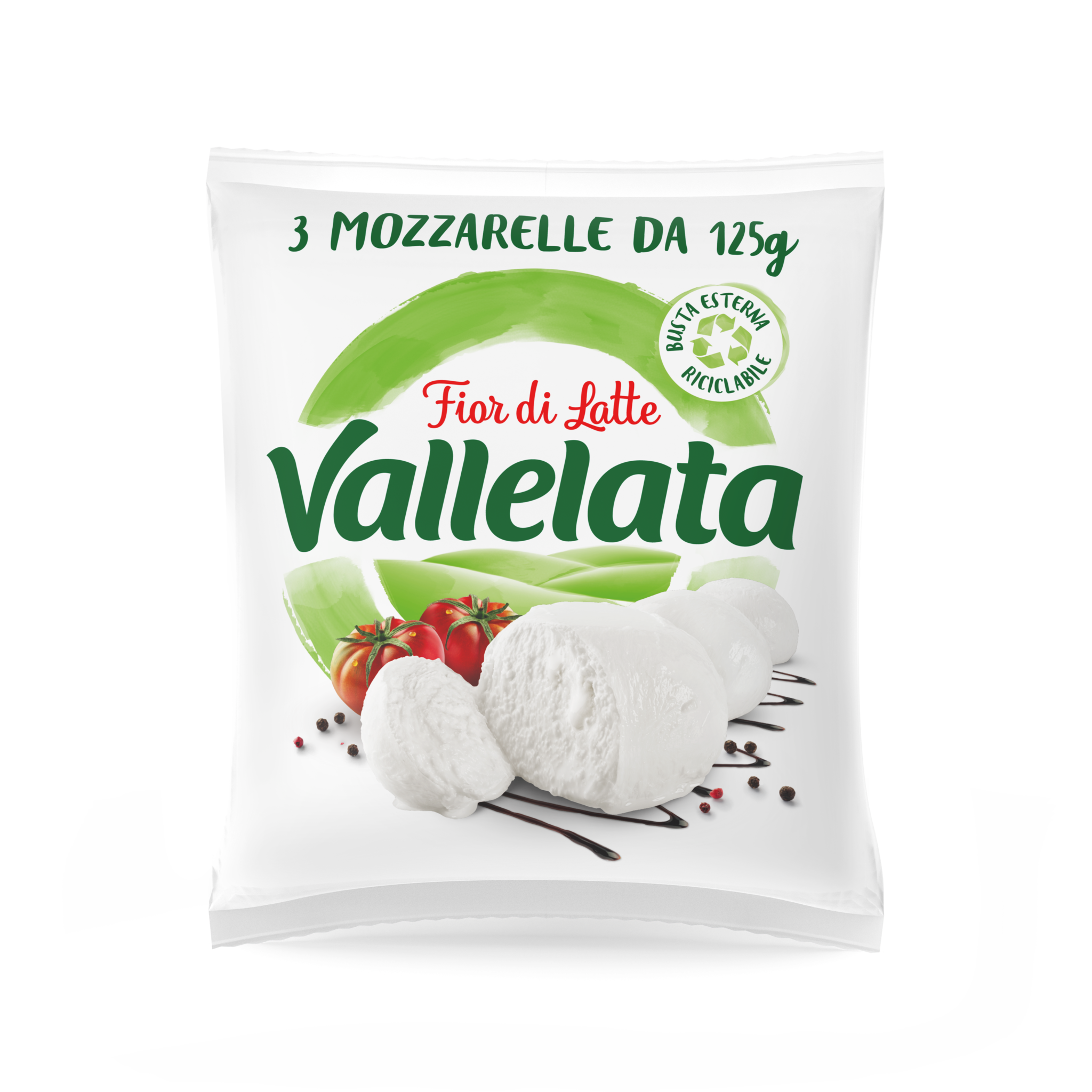 MOZZARELLA FIORDILATTE PALLA | Vallelata Mozzarelle e Formaggi Freschi ...
